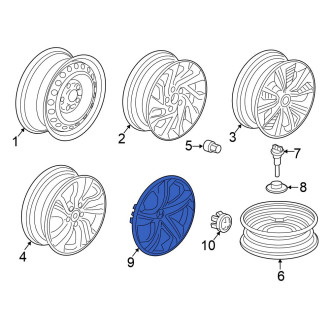 Honda Civic Hub Caps, Wheel Covers & Wheel Skins | CARiD