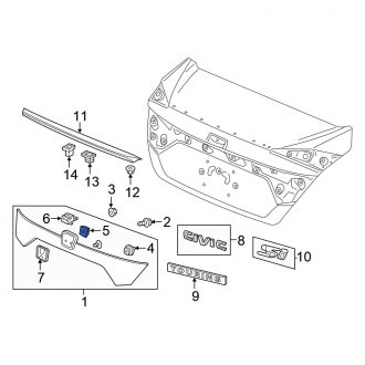 Honda Odyssey Replacement Trunk Lids — CARiD.com