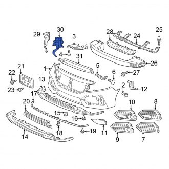 Honda OEM Header Panels & Parts | Support Bars, Panels — CARiD.com