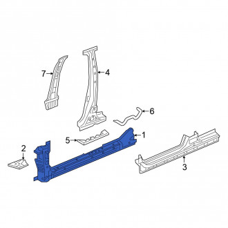 Honda Civic Rocker Panels, Floor Pans, Moldings — CARiD.com