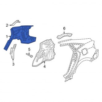 Honda Civic OEM Quarter Panels & Parts | Rear & Front — CARiD.com