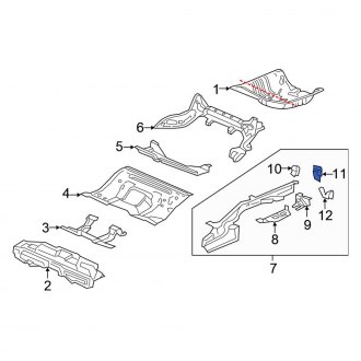 Honda Insight Replacement Chassis Frames & Rails - CARiD.com