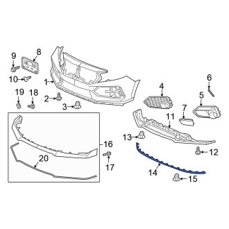 Honda OE™ Bug Deflectors | CARiD