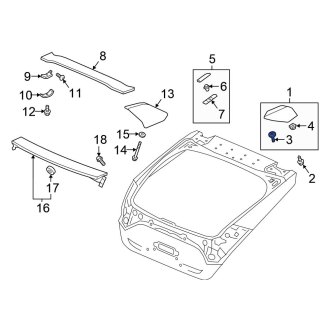 Honda Civic OEM Trunks & Parts | Lids, Rear Panels — CARiD.com