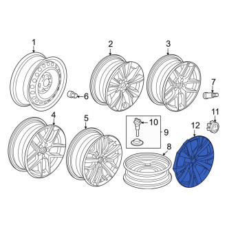 Honda Civic Hub Caps, Wheel Covers & Wheel Skins | CARiD