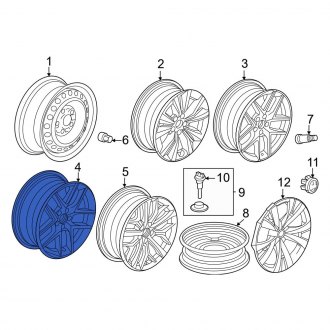 Honda OE™ Factory Wheels - CARiD.com