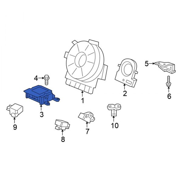 Honda OE 77960TGSA01 - Air Bag Control Module