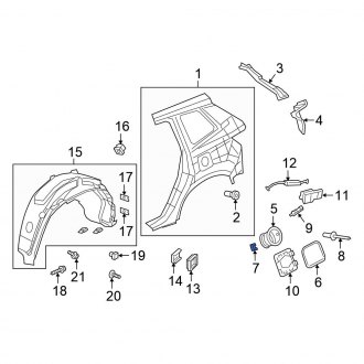 Honda Ridgeline OEM Quarter Panels & Parts - Rear & Front | CARiD