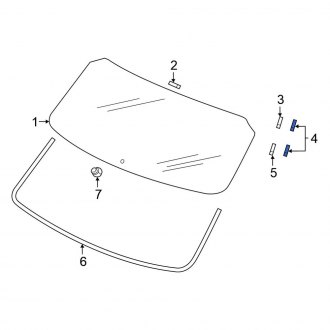Honda Pilot Window Hardware — CARID.com