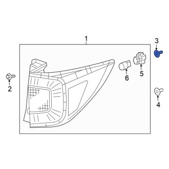 Honda Accord OEM Tail Lights | LED, Fiber Optic — CARiD.com