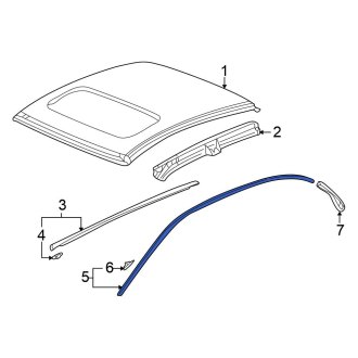 Honda Accord OEM Roofs & Parts | Panels, Drip Rails — CARiD.com