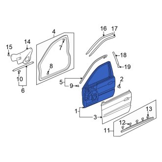 Honda Accord Replacement Door Shells & Skins — CARiD.com