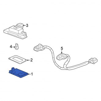 Honda Element License Plate Lights | Lenses, Assemblies – CARiD.com