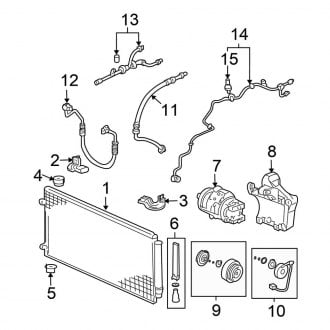 2010 Honda Odyssey A/C Relays, Sensors & Switches — CARiD.com