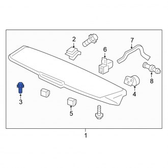 Honda Pilot OEM Trunks & Parts | Lids, Rear Panels — CARiD.com