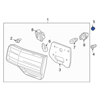Honda Accord OEM Tail Lights | LED, Fiber Optic — CARiD.com