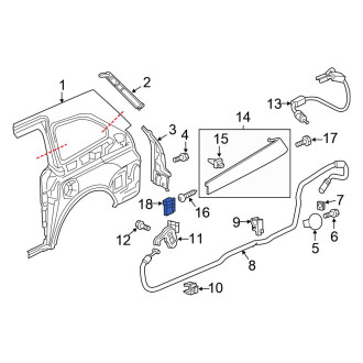 Honda CR-V OEM Quarter Panels & Parts | Rear & Front — CARiD.com