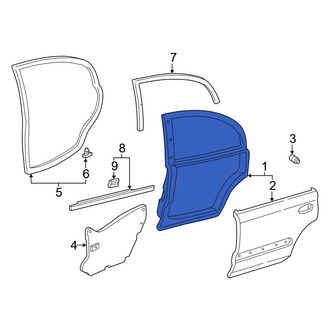 Honda Civic Replacement Door Shells & Skins — CARiD.com
