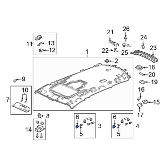 Honda Accord OEM Interior Components — CARiD.com