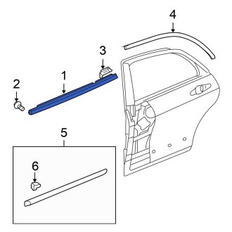 Honda Accord Replacement Window Seals | CARiD