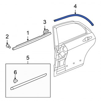 Honda Window Trim | Moldings, Pillar Posts, Sills — CARiD.com