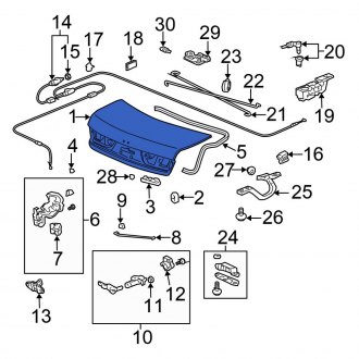 Honda Accord Replacement Trunk Lids — CARiD.com