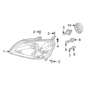 Honda Passport OEM Lighting | Headlights, Fog & Tail Lights — CARiD.com