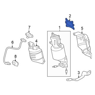 Honda Accord OEM Exhaust Parts - Systems, Tips, Pipes | CARiD