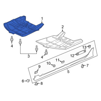 Honda Accord Underbody Covers - Splash Shields | CARiD