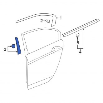 Honda Accord Door Moldings - Side, Edge, Belt | CARiD