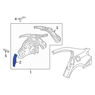 Honda Accord OEM Quarter Panels & Parts - Rear & Front | CARiD
