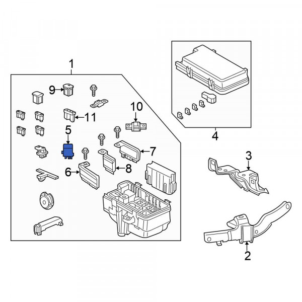 Honda OE 39794SDA902 - Accessory Power Relay