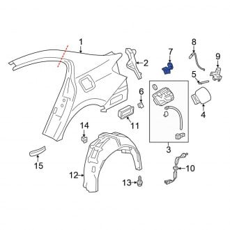 Honda Accord Replacement Fender Seals | Front & Rear — CARiD.com
