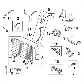 Honda OE™ A/C & Heating | CARiD