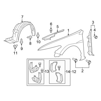 2009 Honda Accord OEM Body & Exterior Parts | CARiD