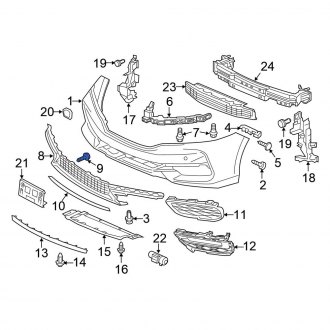 Honda Accord OEM Bumpers | Genuine Front & Rear Bumpers — CARiD.com