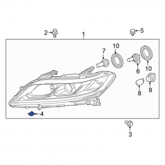 Honda CR-V OEM Quarter Panels & Parts | Rear & Front — CARiD.com
