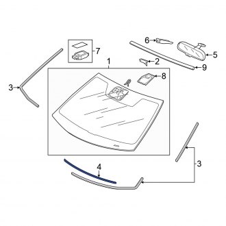 Honda Accord Replacement Window Seals — CARID.com