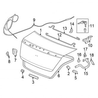 2015 Honda Accord Replacement Trunk Lids — CARiD.com