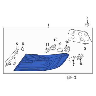 Honda Accord OEM Tail Lights - LED, Fiber Optic | CARiD