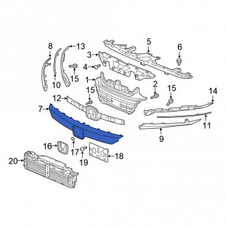 Honda OEM Grilles - Factory Billet, Mesh, LED Grilles | CARiD