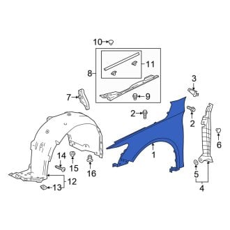 Honda OE™ Fenders | CARiD