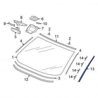 Honda Accord Window Trim | Moldings, Pillar Posts — CARiD.com
