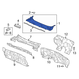 Honda Accord Cowl Panels & Parts - Vent Grills | CARiD