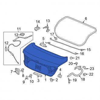 Honda Accord Replacement Trunk Lids — CARiD.com