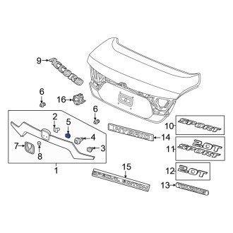 Honda OEM Tail Lights | LED, Fiber Optic, Sequential — CARiD.com