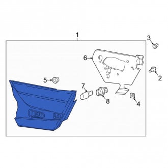 Honda Accord OEM Tail Lights - LED, Fiber Optic | CARiD