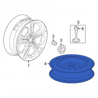 Honda Accord OEM Wheels & Tires | Lug Nuts, TPMS Sensors — CARiD.com