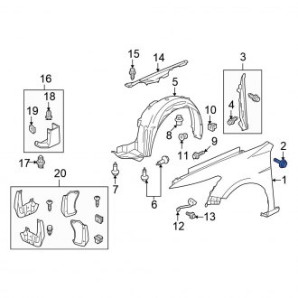 Honda Ridgeline OEM Exterior & Body Parts — CARiD.com