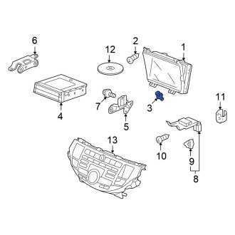 Honda Pilot Grille Brackets & Hardware — CARiD.com